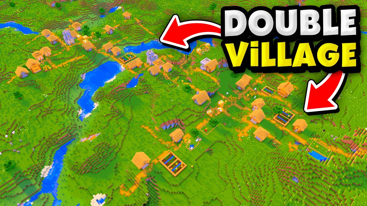 TOP 25 BEST NEW VILLAGE SEEDS For Minecraft 1.21.3! (Minecraft Java ...